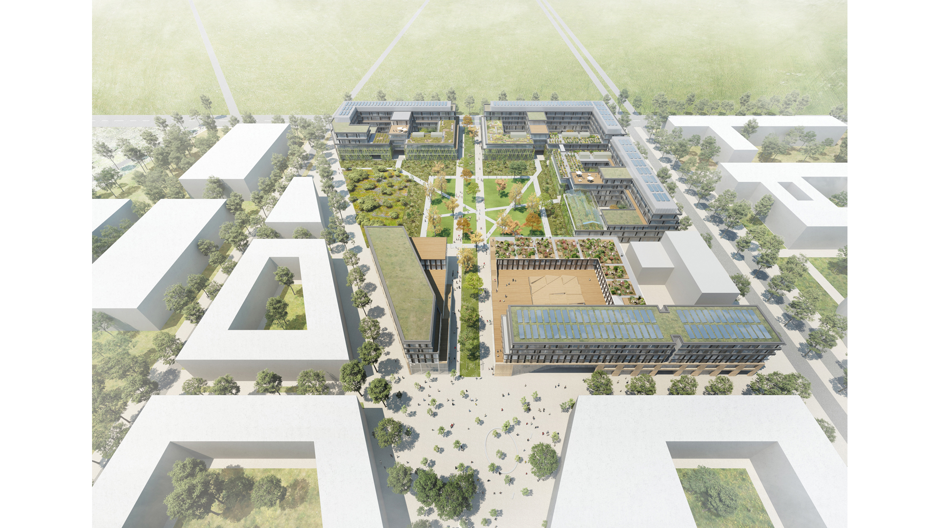 AgroParisTech, Palaiseau - Pargade Architectes